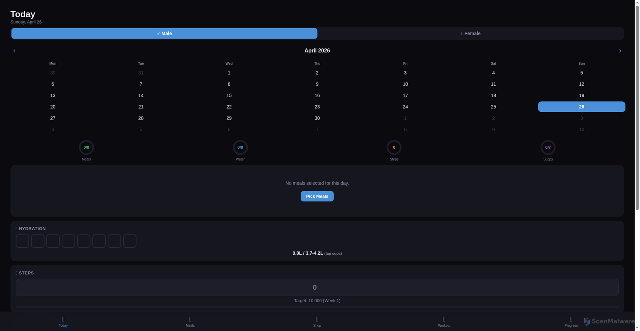 Security Report: fit-and-healthy.pages.dev - Analysis | ScanMalware