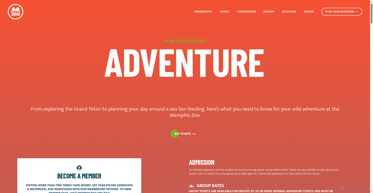 Security Report: www.memphiszoo.org - Analysis | ScanMalware