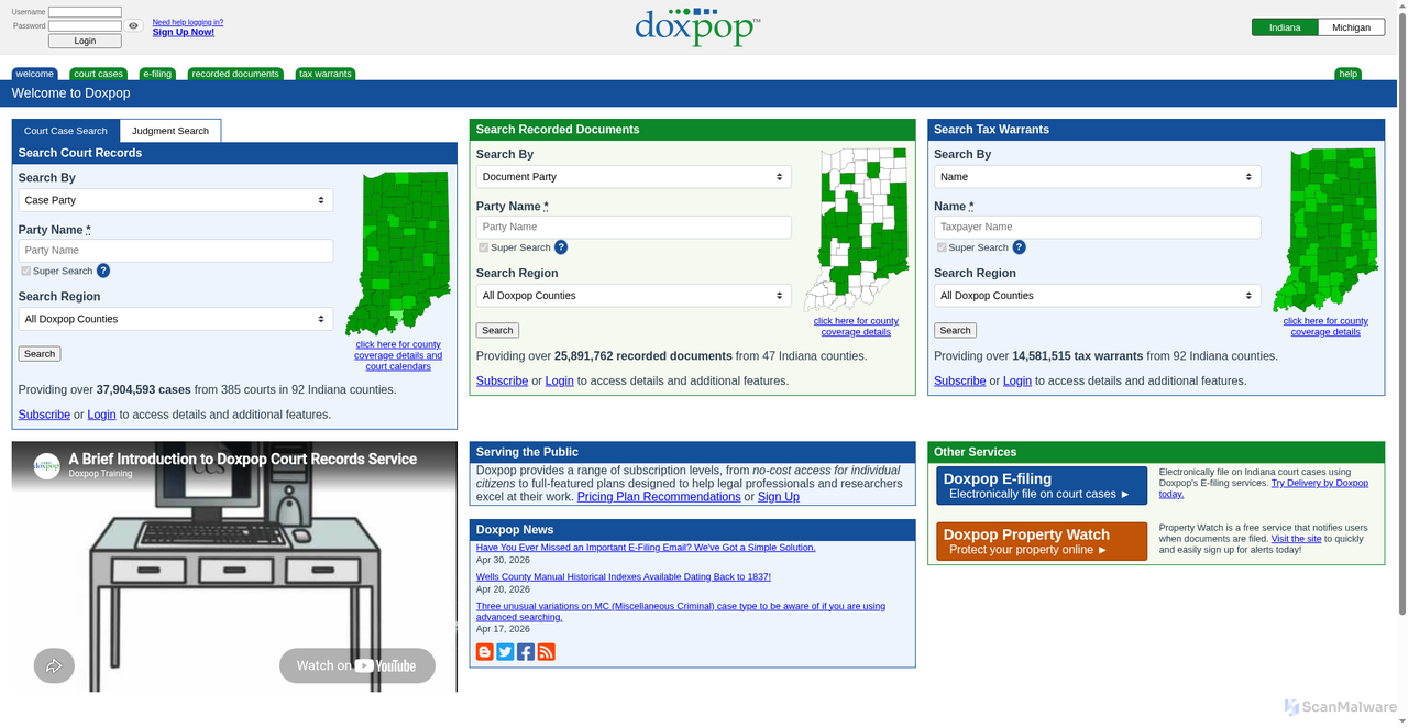 Security Report: www.doxpop.com - Analysis | ScanMalware